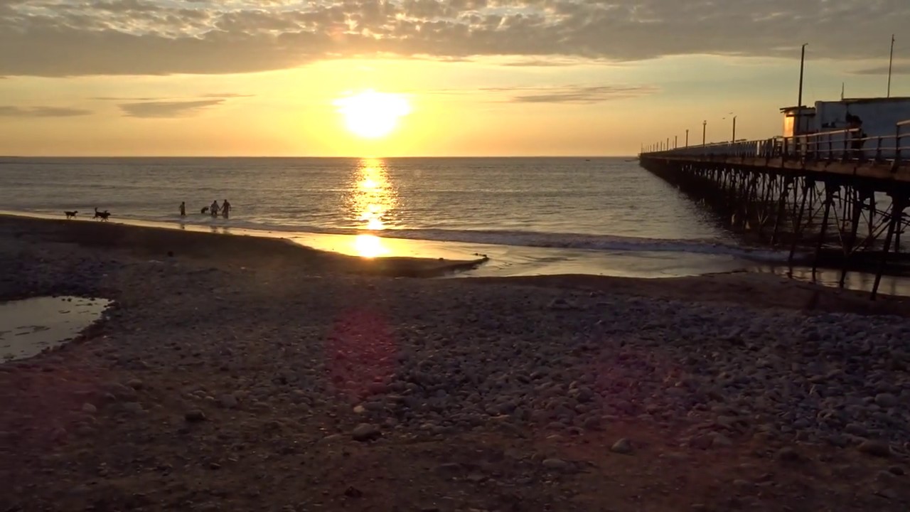 Sunset in Pacasmayo Perú (Sony HX-400V) - YouTube