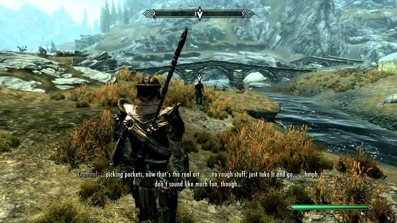 Skyrim - Escaped Criminal quest - YouTube