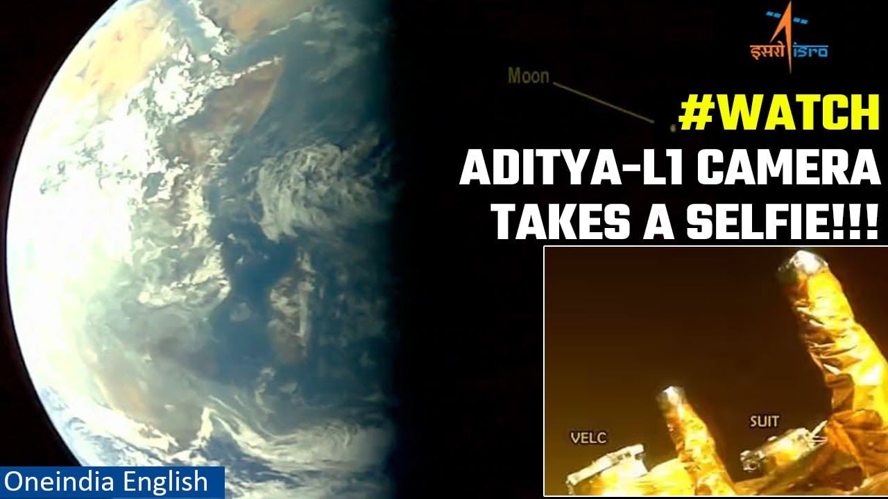 Aditya L1 shares selfie from space, captures stunning image of Earth ...