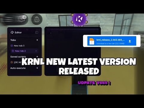 KRNL NEW LATEST VERSION V665 (NEW UPDATE) (ROBLOX EXECUTOR) - YouTube