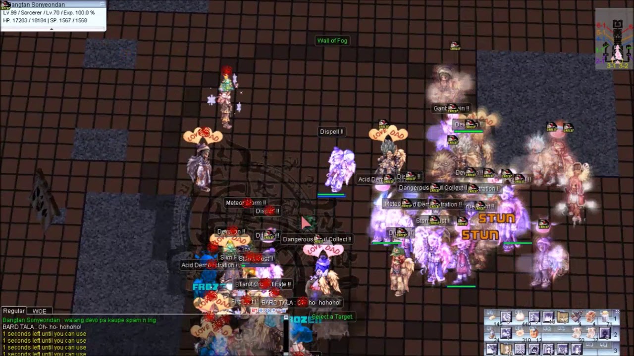 Valkyrie RO Agit Lords WOE - Cancer Guild 01/11/2018 - YouTube