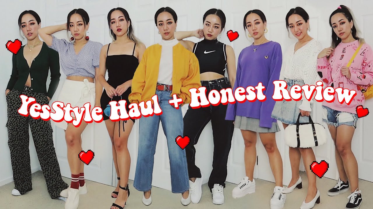 Huge Yesstyle Try On Haul Honest Review Youtube