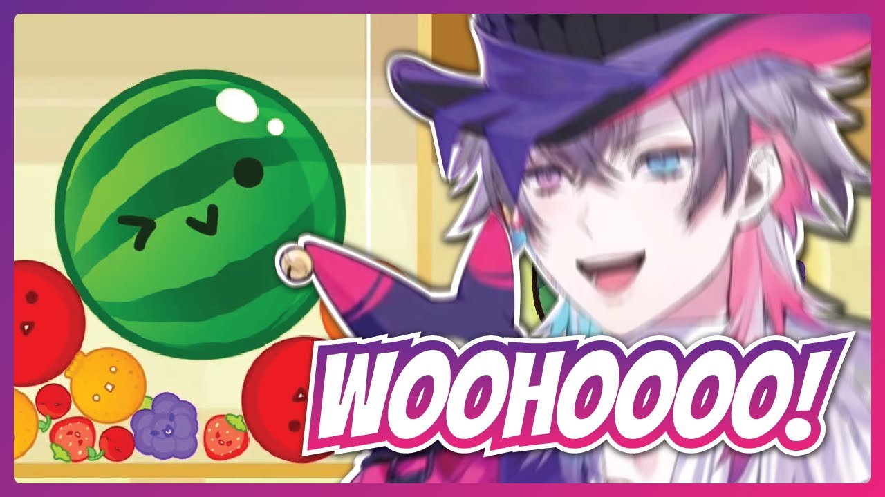 BETTEL can't stop screaming after he got The Watermelon 【Holostars EN ...