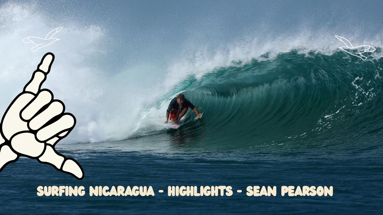 Surfing Nicaragua | Highlights | Sean Pearson - YouTube