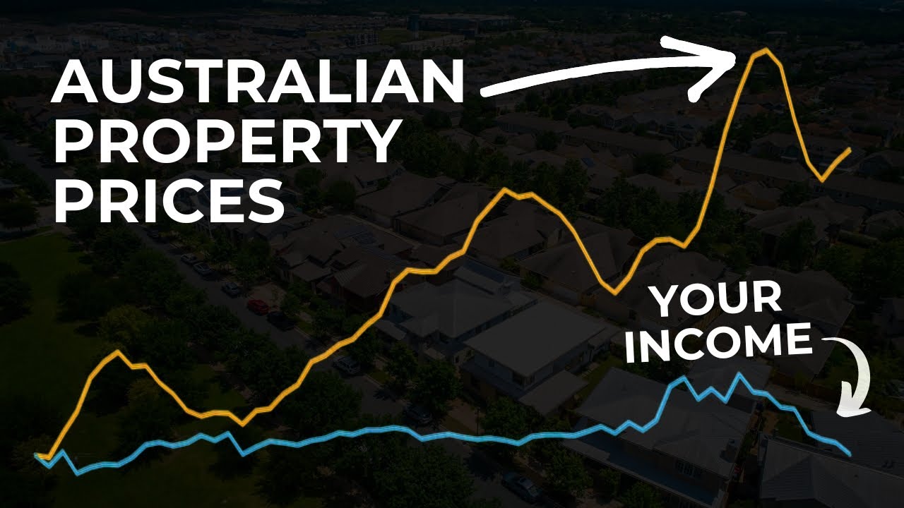 AUSTRALIA HOUSING CRISIS [House Prices vs Income - One Simple Graph ...