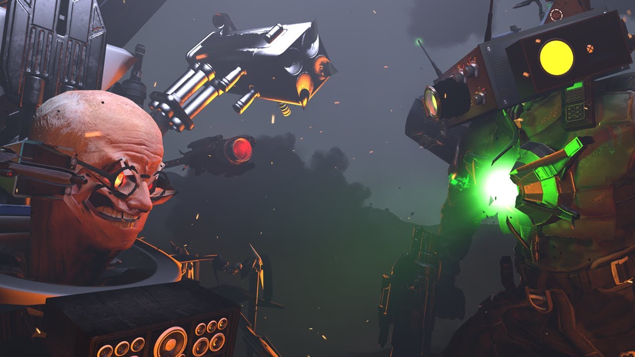 skibidi attack 12 (part 1): Bosses Battle - YouTube