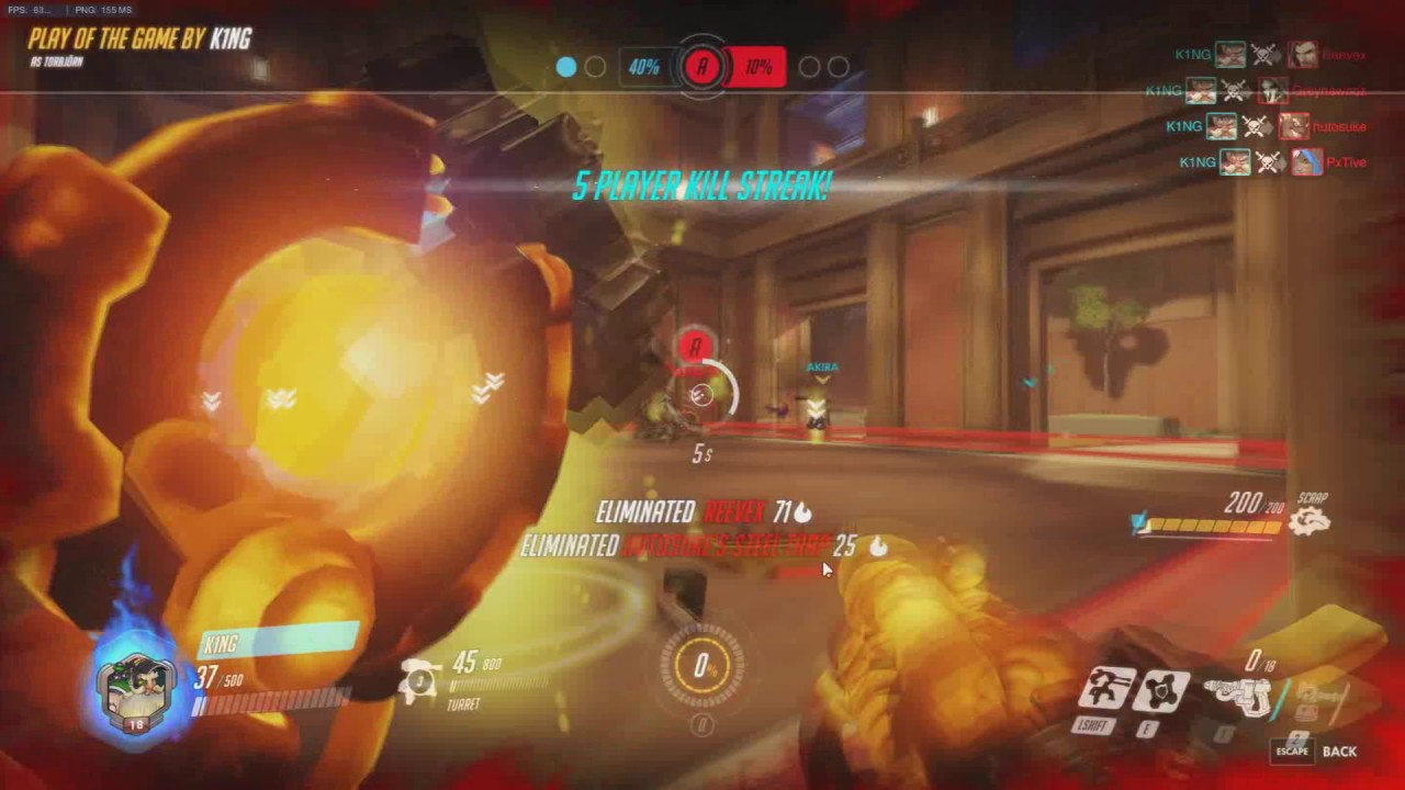 Overwatch || TORBJÖRN || K1NG - YouTube