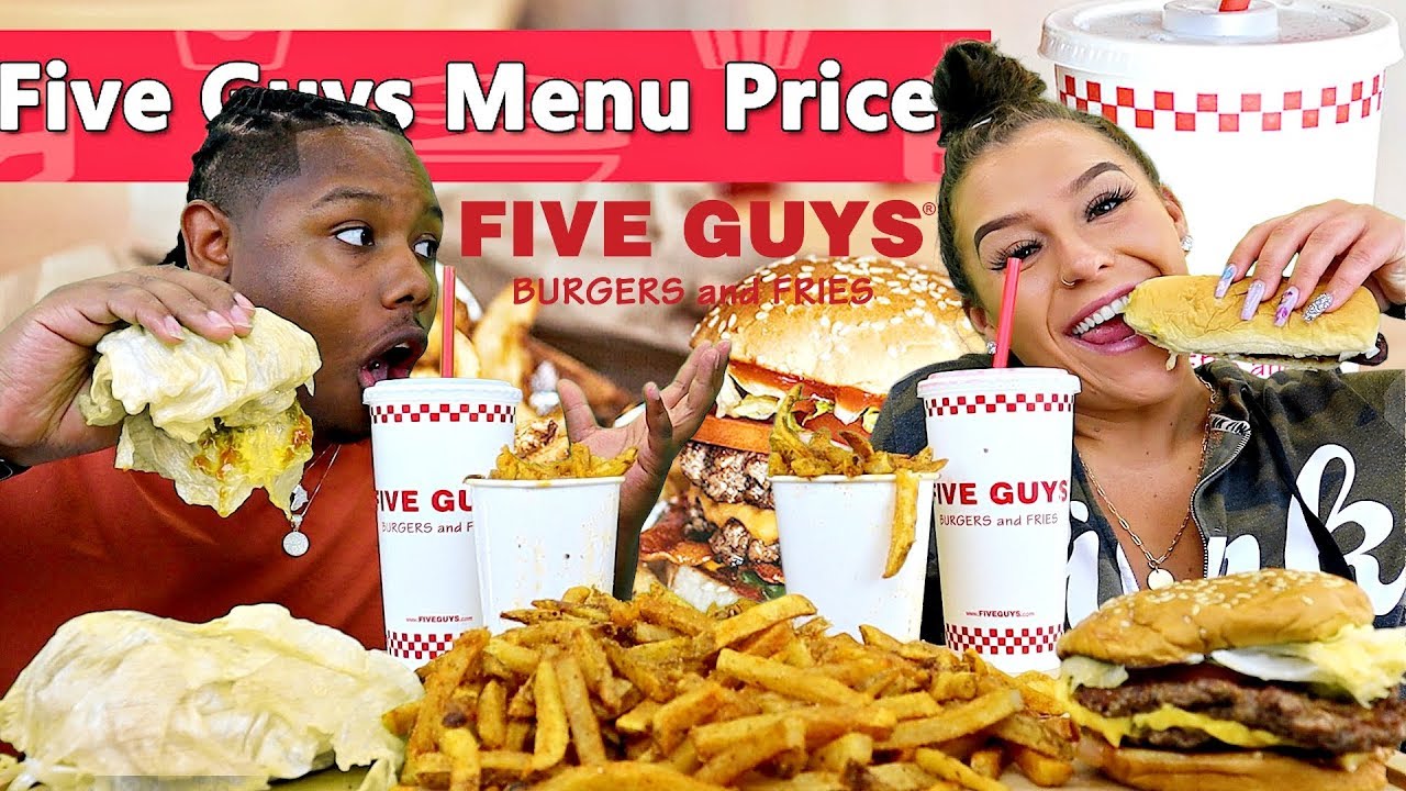 Five Guys Burgers Fries Bacon Cheeseburger Review Youtube