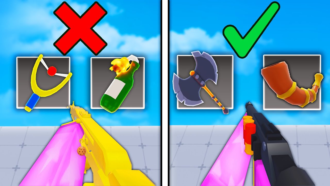 Roblox Rivals, but my LOADOUT GETS WORSE - YouTube