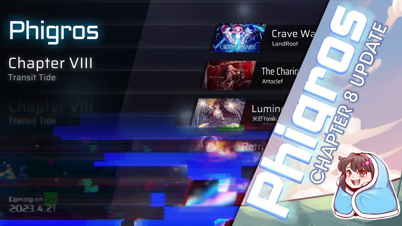 [Phigros] Main Story Chapter 8 Playthrough! - YouTube