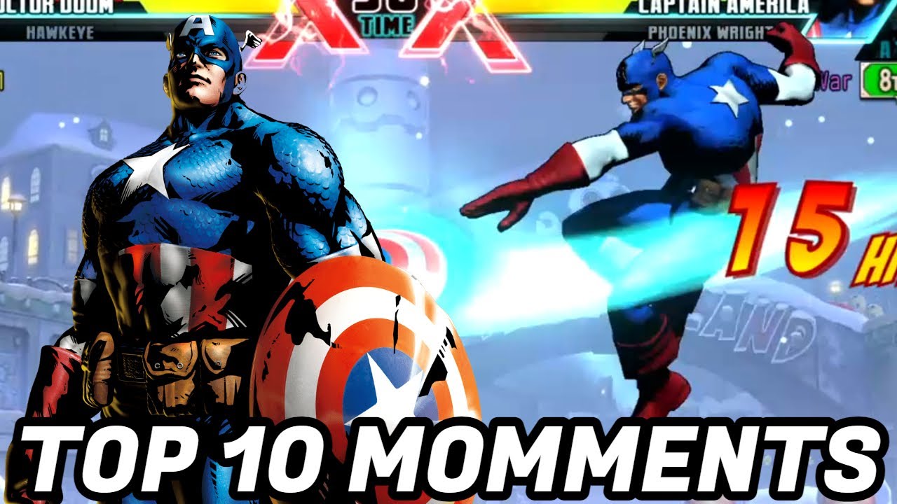 CAPTAIN AMERICA HIGHLIGHTS #1! (UMVC3) - YouTube