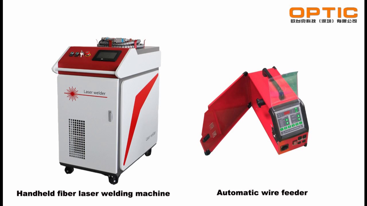 1kw handheld laser welding machine with autometic wire filler - YouTube