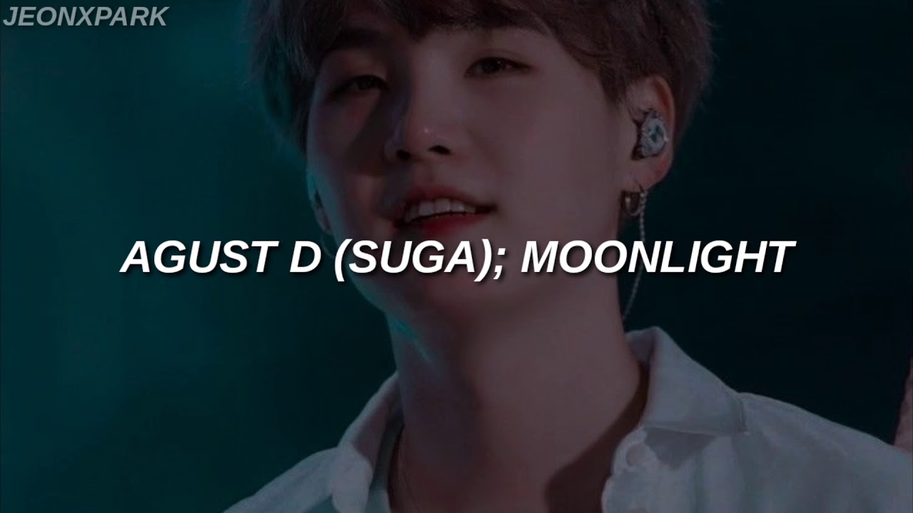 [BTS] Agust D(SUGA) - Moonlight //Sub español - YouTube