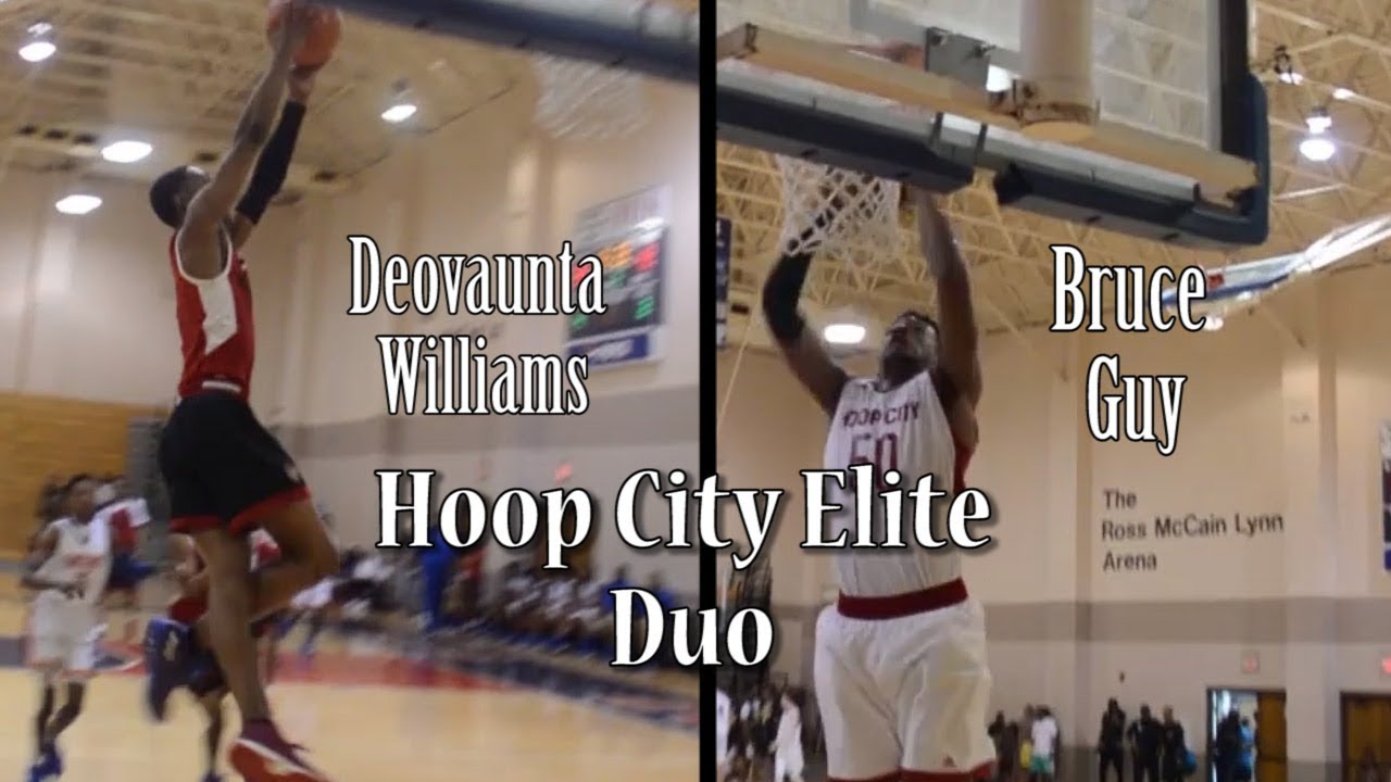 Hoop City Elite Duo Deovaunta Williams & Bruce Guy | Raw Highlights ...