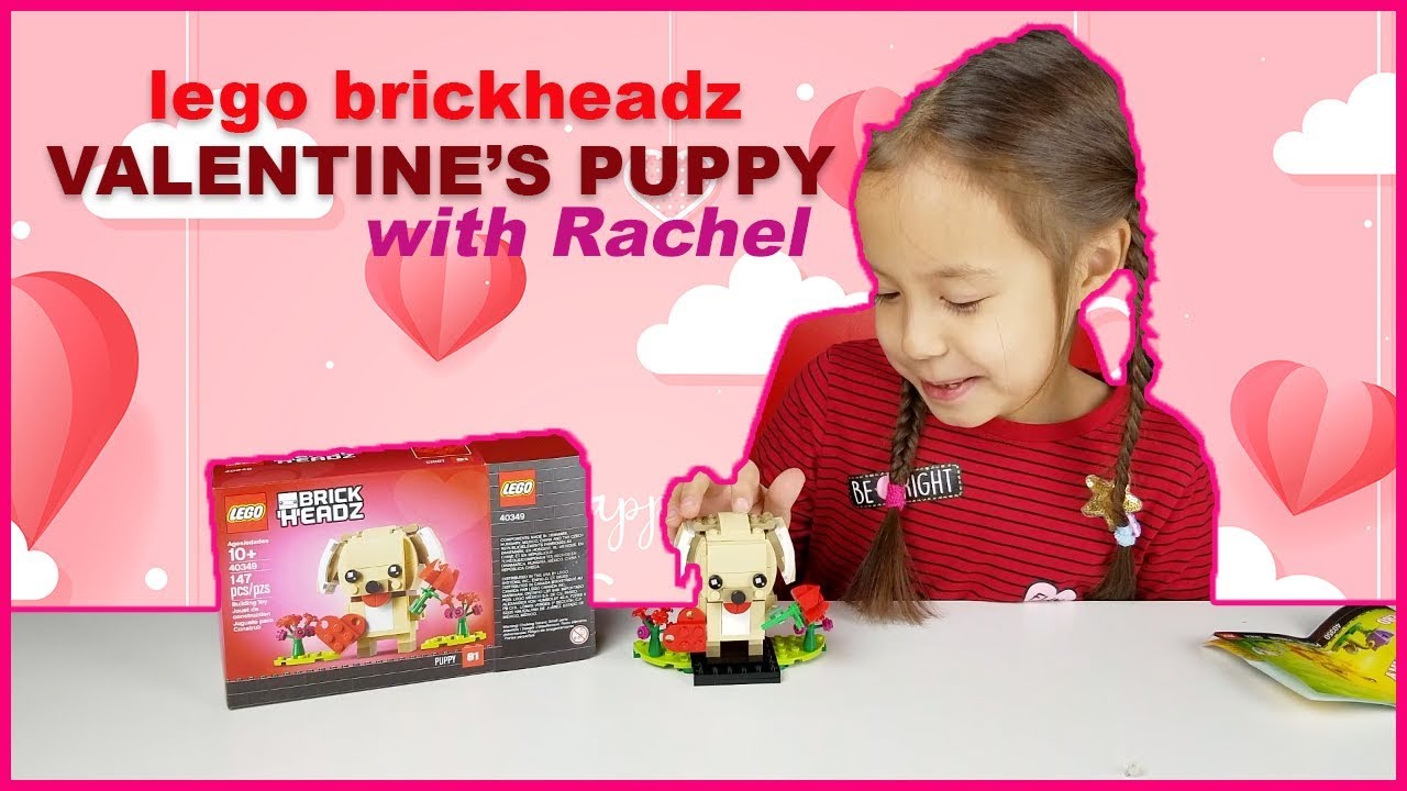 Valentine's LEGO! - Rachel builds a fun LEGO Brickheadz Valentine's ...
