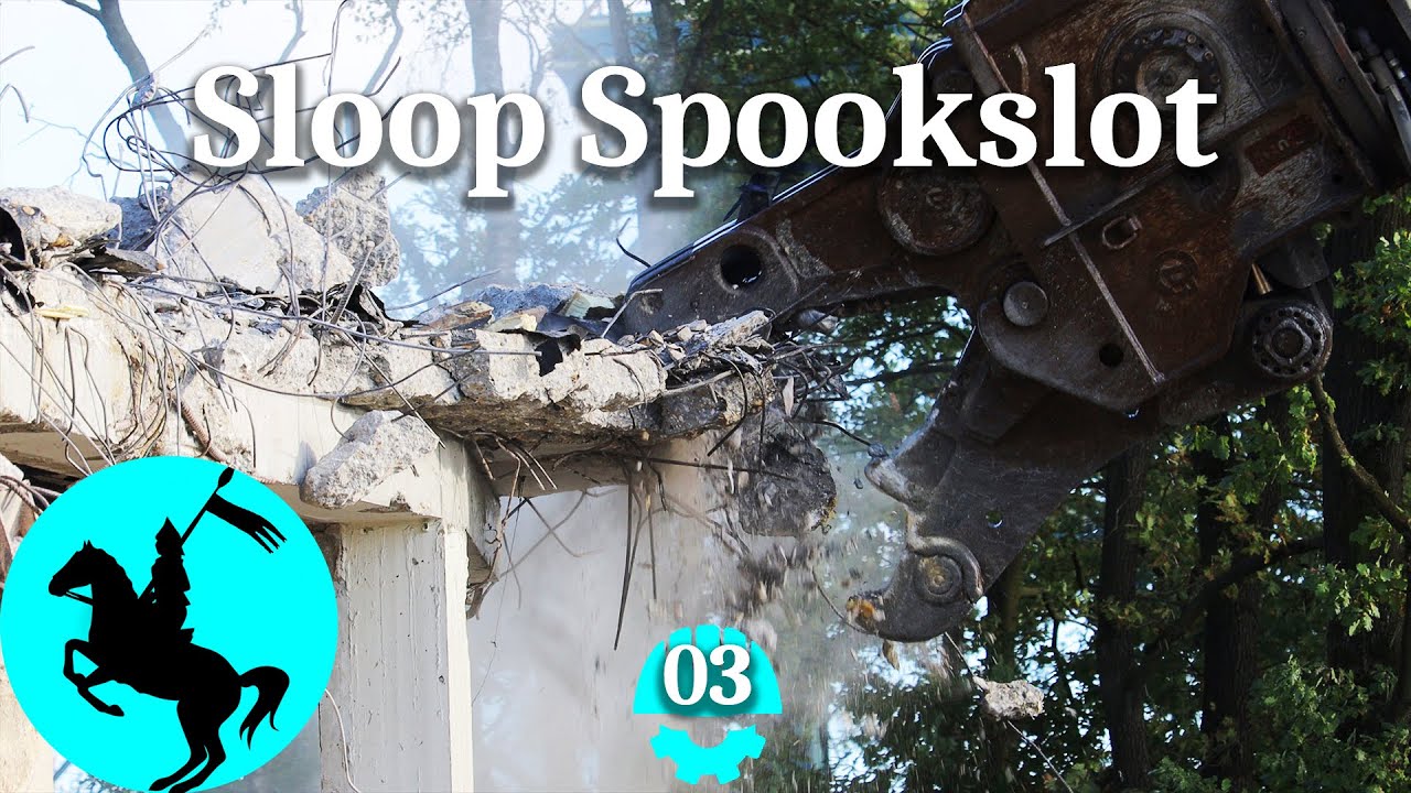 De Sloop van het Spookslot: Sloopupdate 03 - 01-11-2022 - Efteling ...