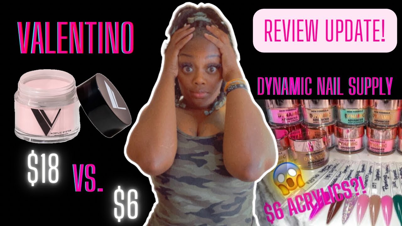 $6 Acrylic Powders! UPDATED Review On Dynamic Nail Supply | My Opinion ...