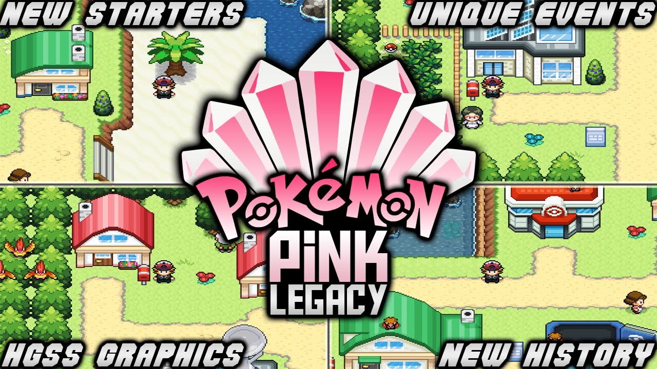[NEW RELEASE] POKEMON FANGAME WITH PINK LEGACY, UNIQUE EVENTS, HG/SS ...