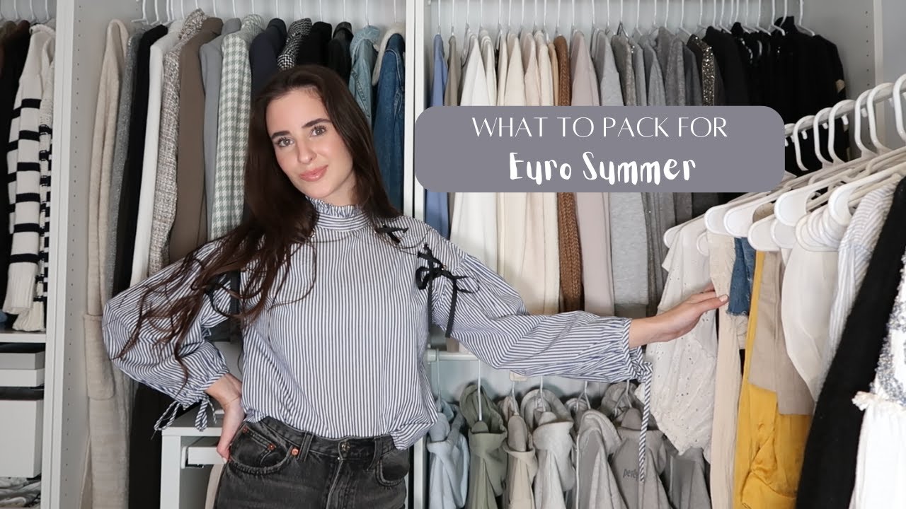 What to pack for a European Summer - packing essentials from a former ...