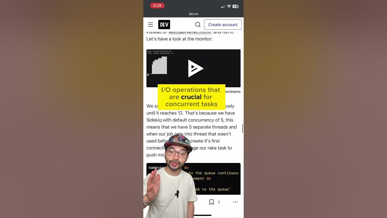 Persistent Redis Connections in Sidekiq with Async::Redis: A Deep Dive - YouTube
