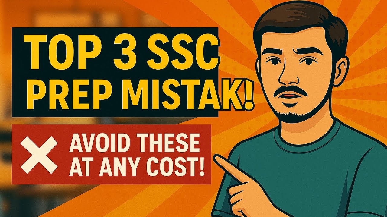 Top 3 SSC Prep Mistakes that Cost You Selection 🚫” #ssc #cgl @Asmakam ...