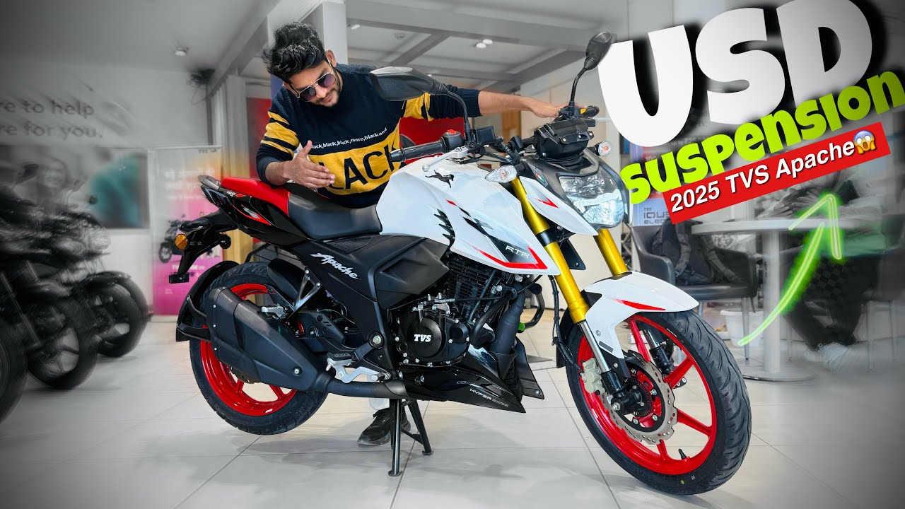2025 TVS Apache RTR 160 4v Finally is here🔥A Budget Friendly Bike with ...