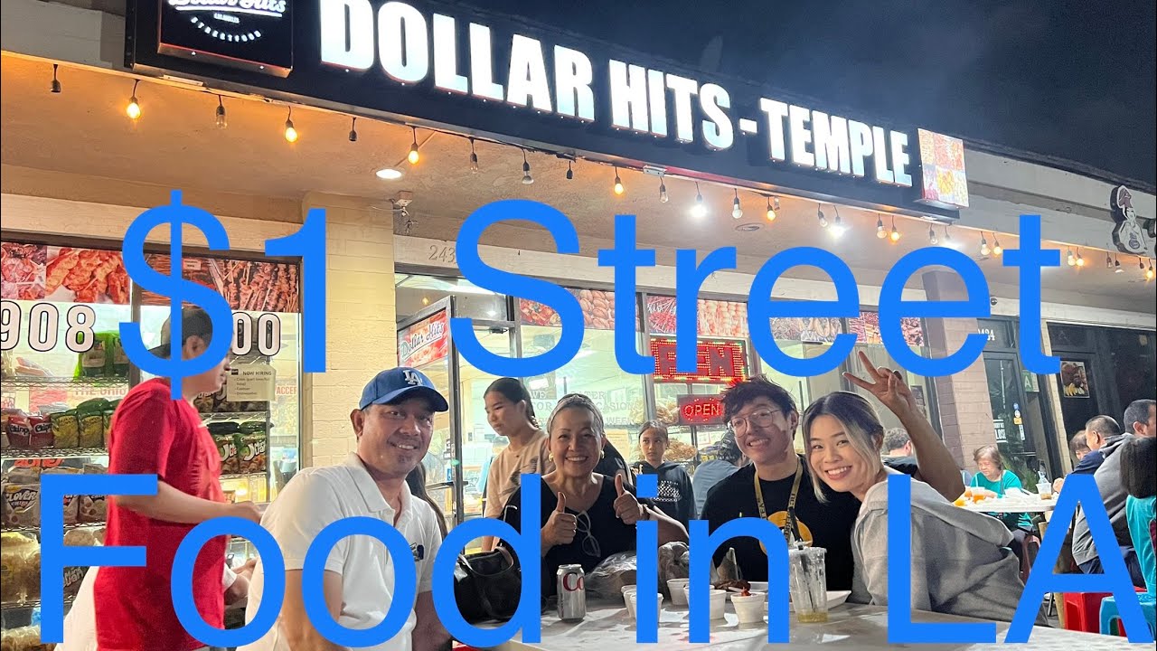 Cheap Filipino Street Food in Los Angeles | Dollar Hits - YouTube