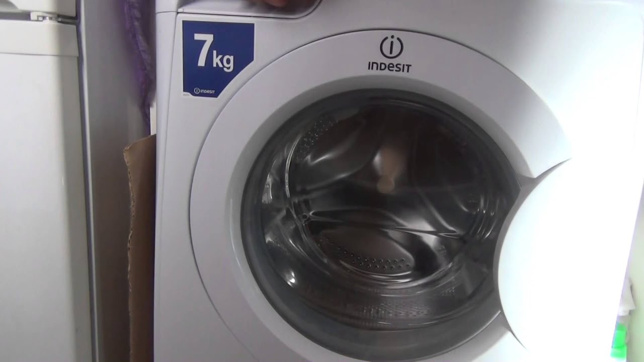 Indesit Prime 1400 7kg PWE71420 Washing Machine : Overview - YouTube
