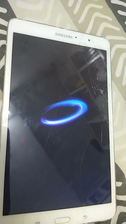 Samsung Galaxy TAB PRO startup and shutdown - YouTube