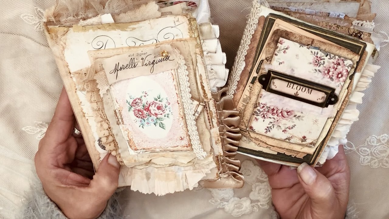 Layered Sample Tags Made into Books - Flip Through - YouTube