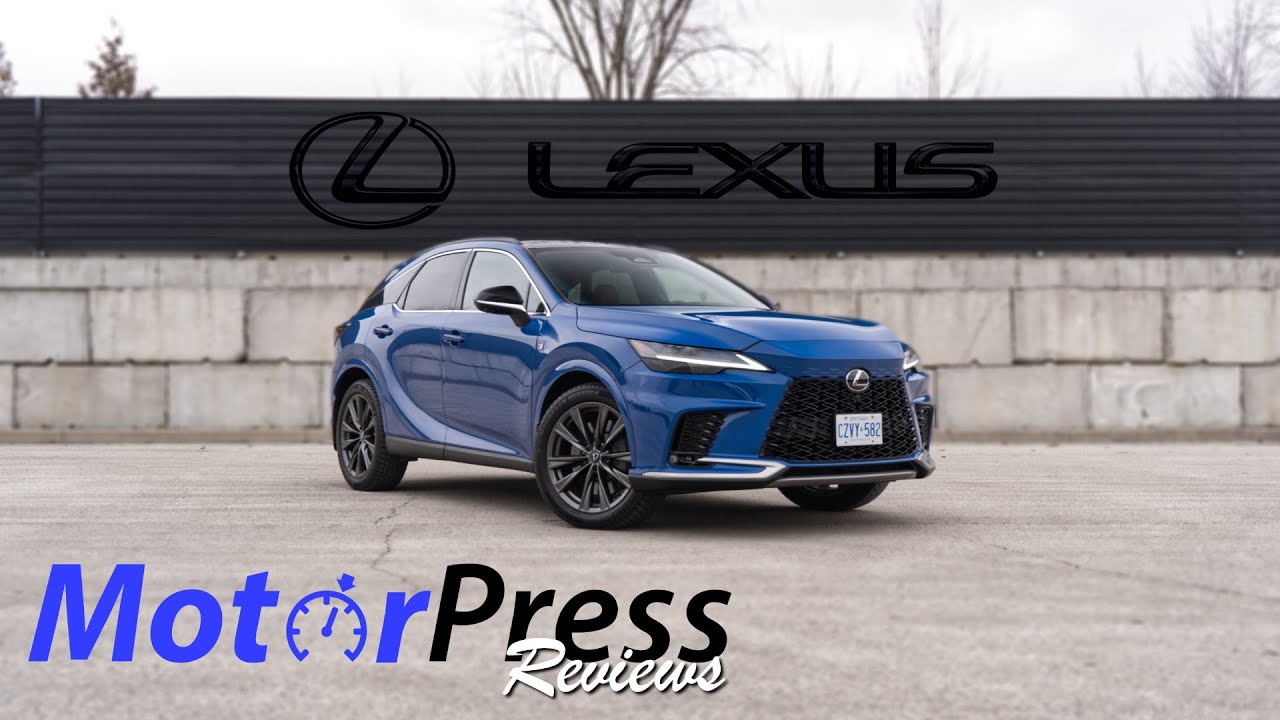 When Reliability Matters! 2024 Lexus RX 350 F-Sport 3 AWD Team Review ...