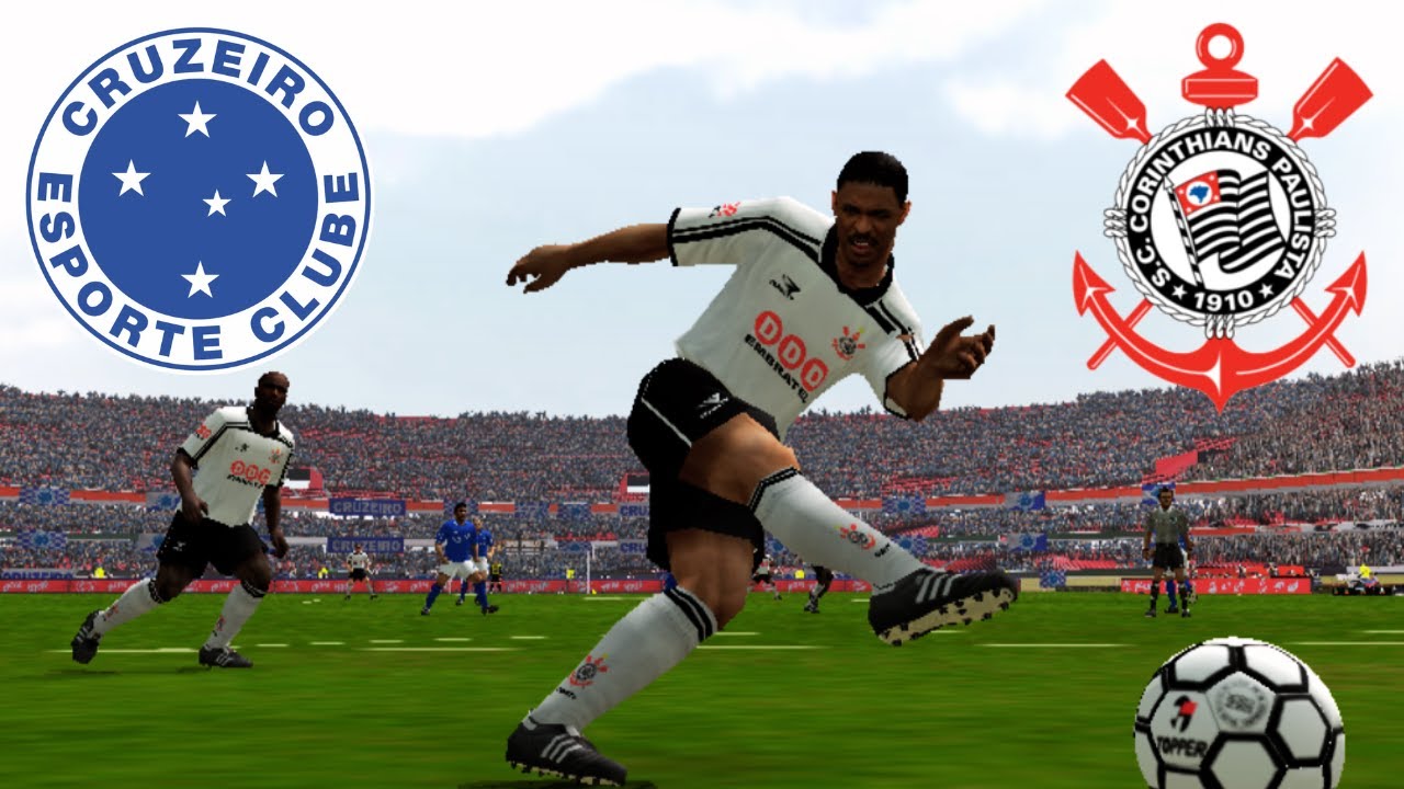 ⚽️ CORINTHIANS v CRUZEIRO | FINAL DO CAMPEONATO BRASILEIRO (1998) 🎮 ...