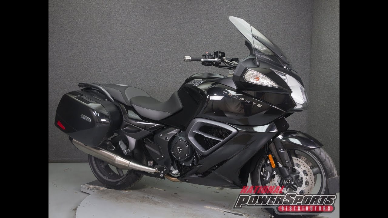 2017 TRIUMPH TROPHY SE W/ABS - National Powersports Distributors - YouTube