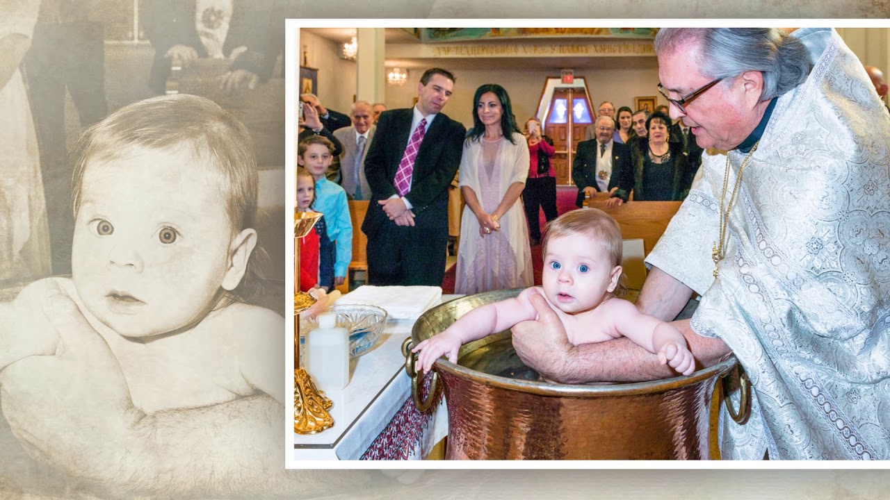 Orthodox Christening - Sofia Melnyk January 13 2018 - YouTube