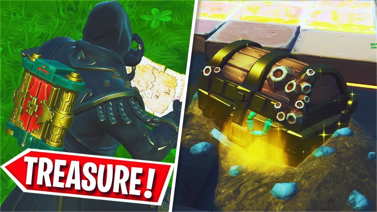 *NEW* Legendary BURIED TREASURE MAP Gameplay (Treasure & Chest) - YouTube