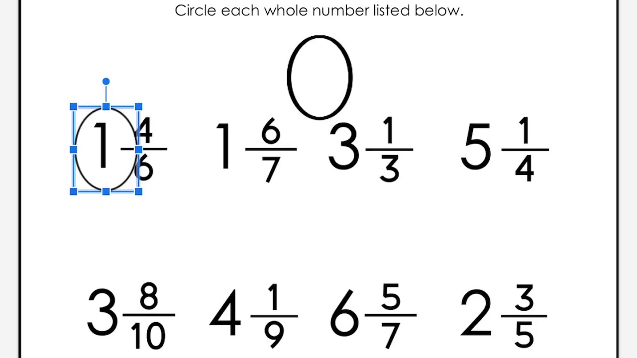 Fractions 4/13 - YouTube