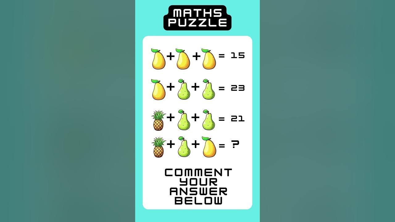 Math Challenge: Decode the Values and Solve the Puzzle - YouTube