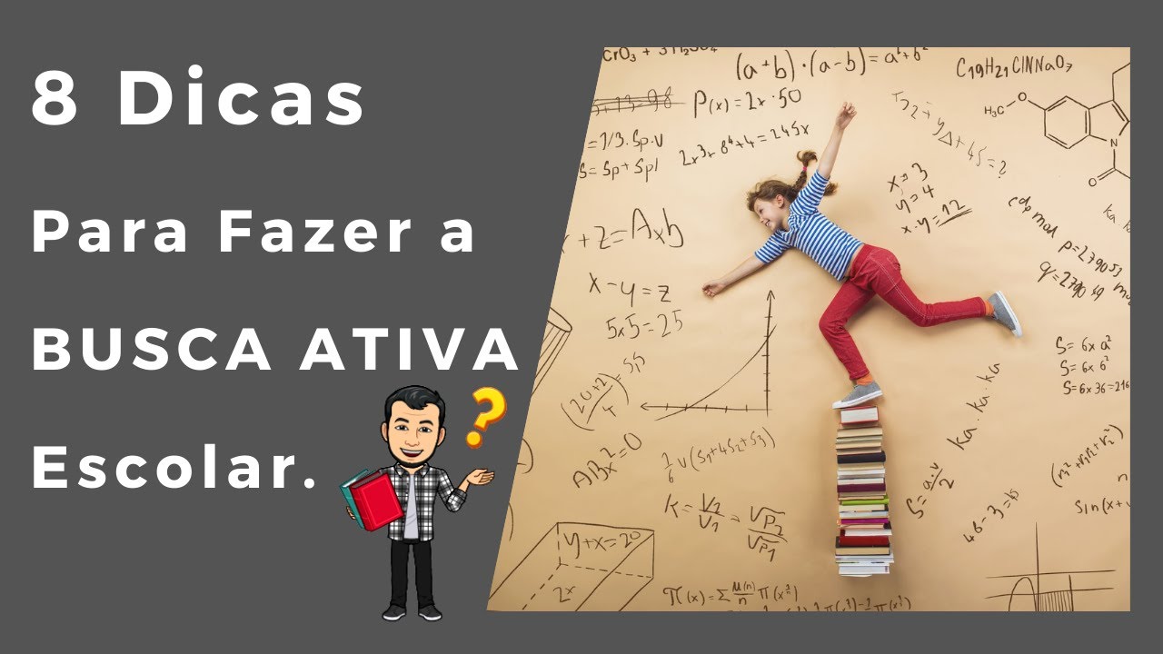 8 Dicas para a sua Busca Ativa escolar. - YouTube