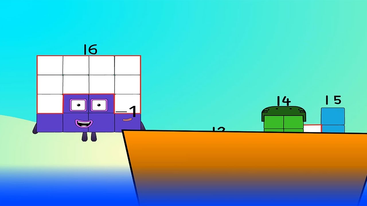 Numberblocks Animation!Numberblocks Piratasthophe - YouTube