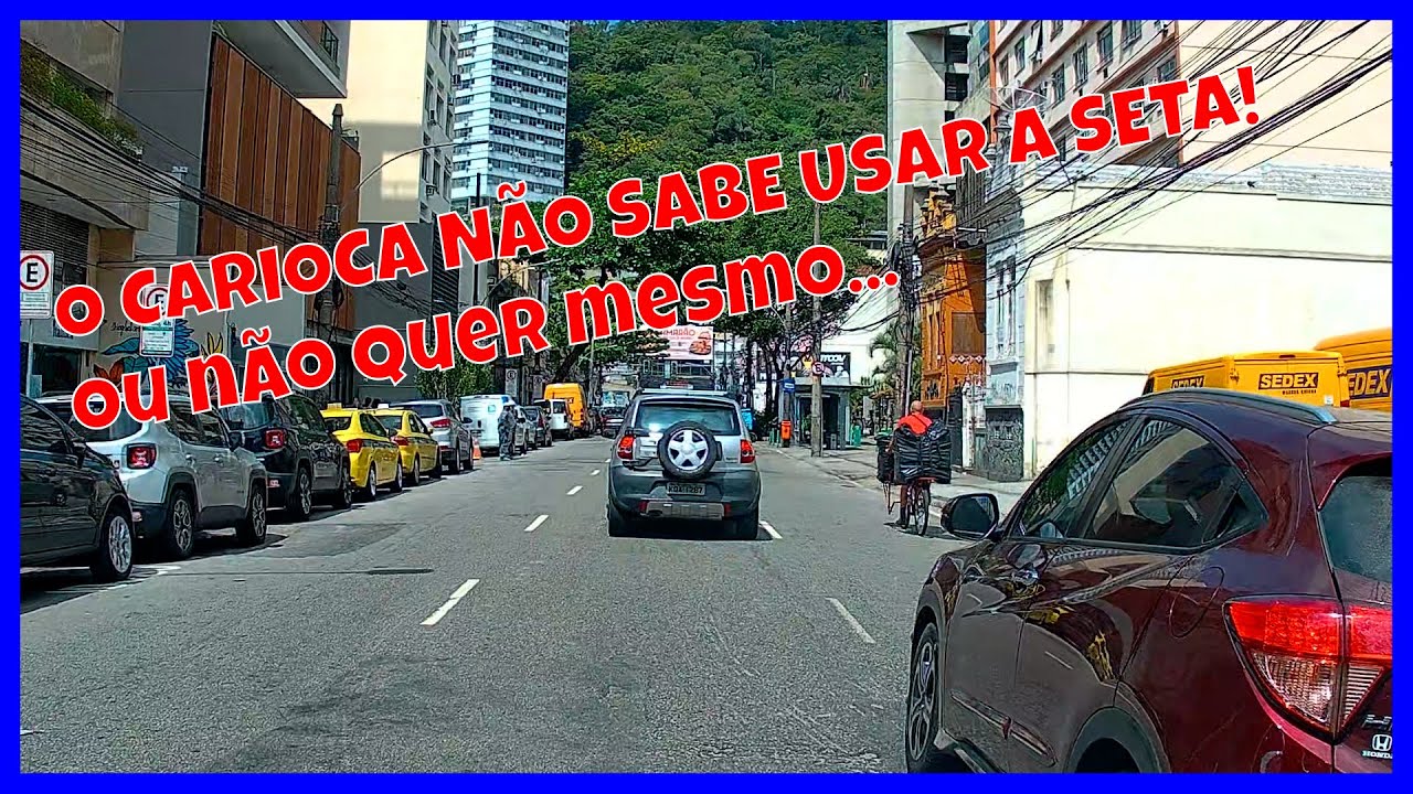 O Carioca não tem educação no trânsito. Sim ou com certeza? - YouTube