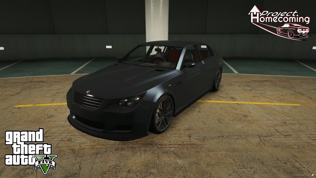 GTA V (FiveM: PH) Übermacht Seraph XS V10 [BMW M5 (E60) '04] - YouTube