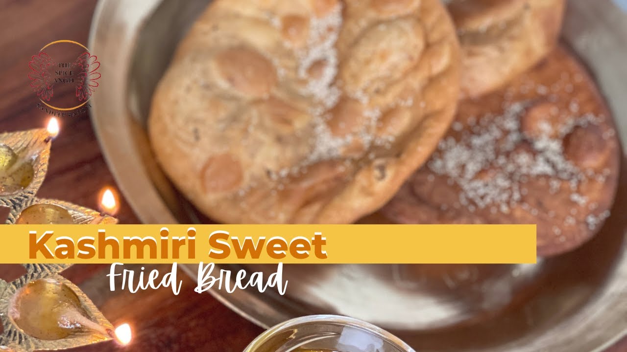 Making the Kashmiri Sweet ( Fried Bread) ‘Roth’ ( रोठ) - YouTube