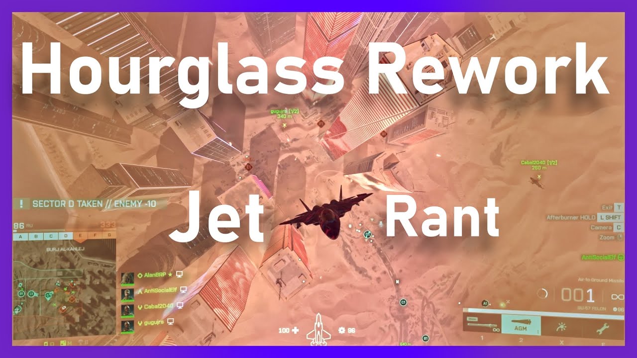 Hourglass Map Rework - Jet perspective- Battlefield 2042 - YouTube
