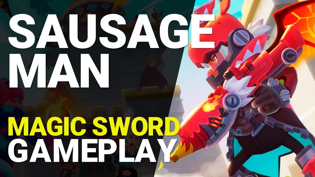 Sausage Man - Magic Sword Gameplay [1080p/60fps] - YouTube