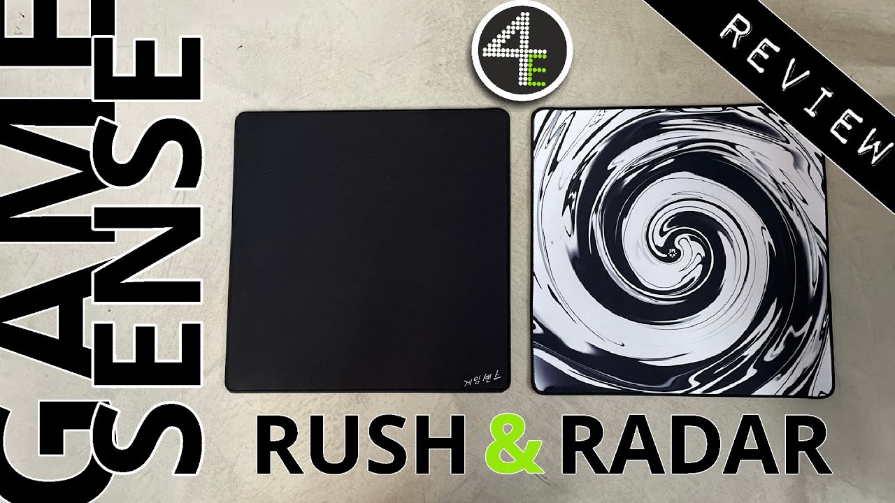GameSense Rush & Radar Gaming Mousepad Review - YouTube