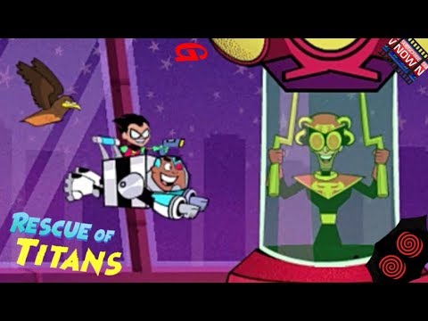 Teen Titans Go: Rescue of Titans - Cyborg and Robin (Cartoon Network ...