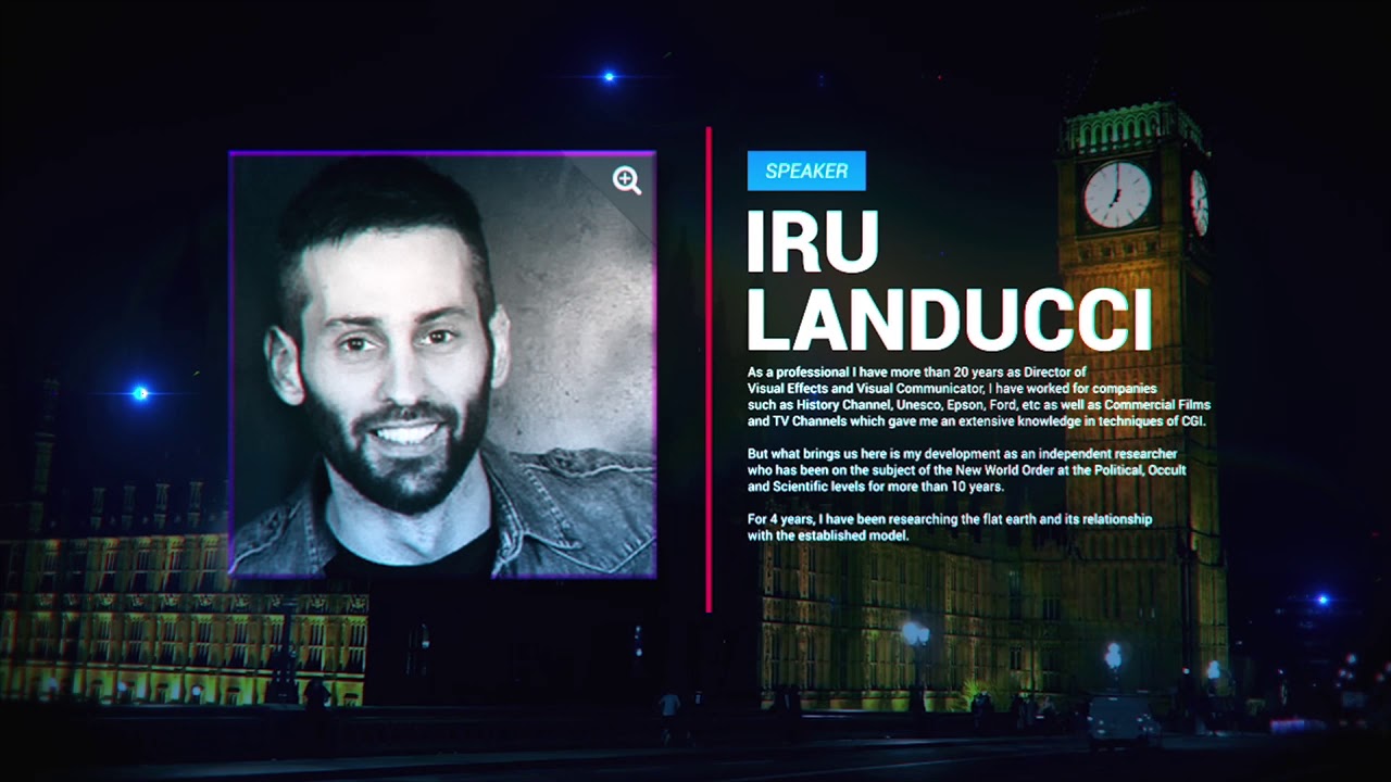 Speaker promo Flat Earth UK Convention 2018 : Iru Landucci - YouTube