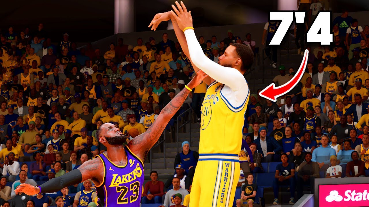 Steph Curry, But He's Wemby's Height - YouTube