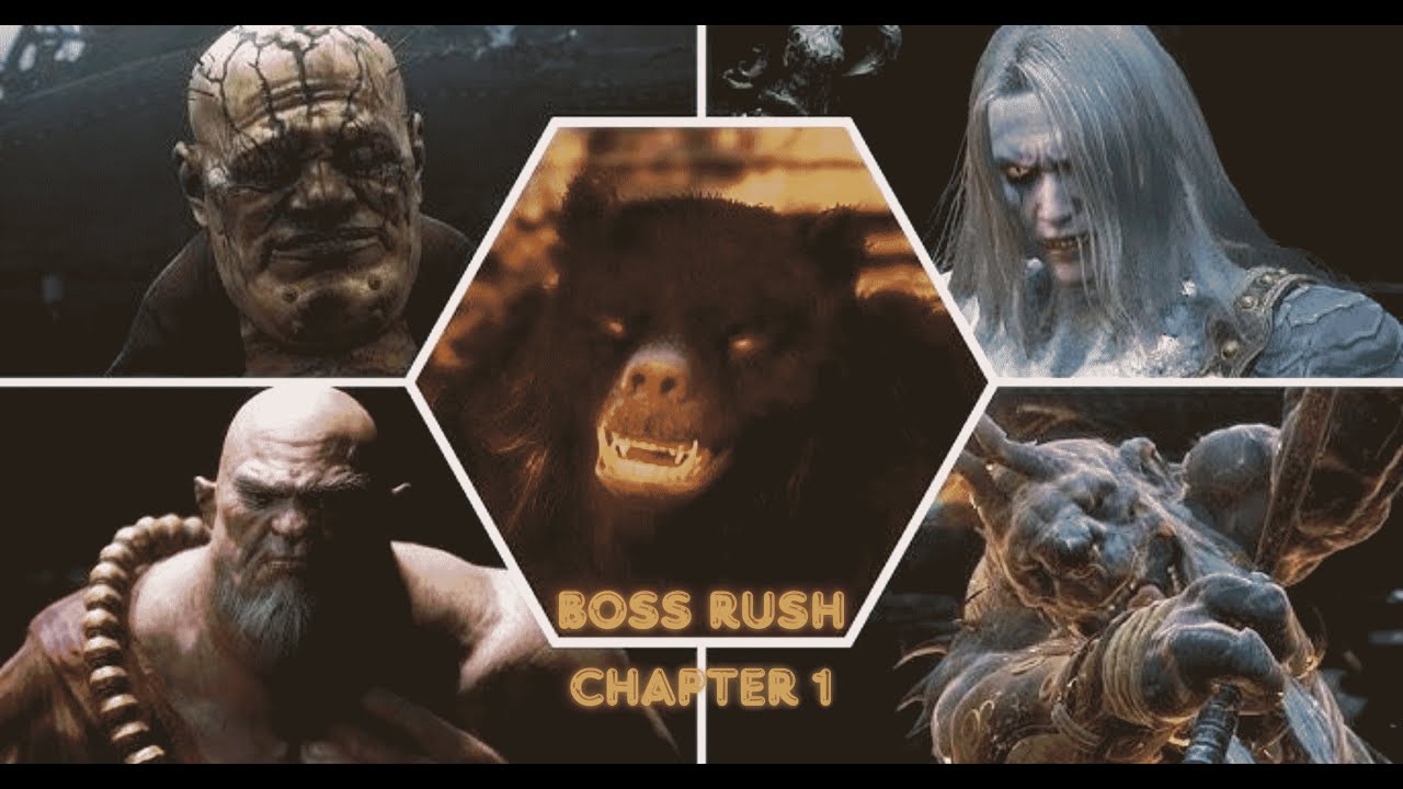 BOSS RUSH CHAPTER 1 IN 4K - YouTube