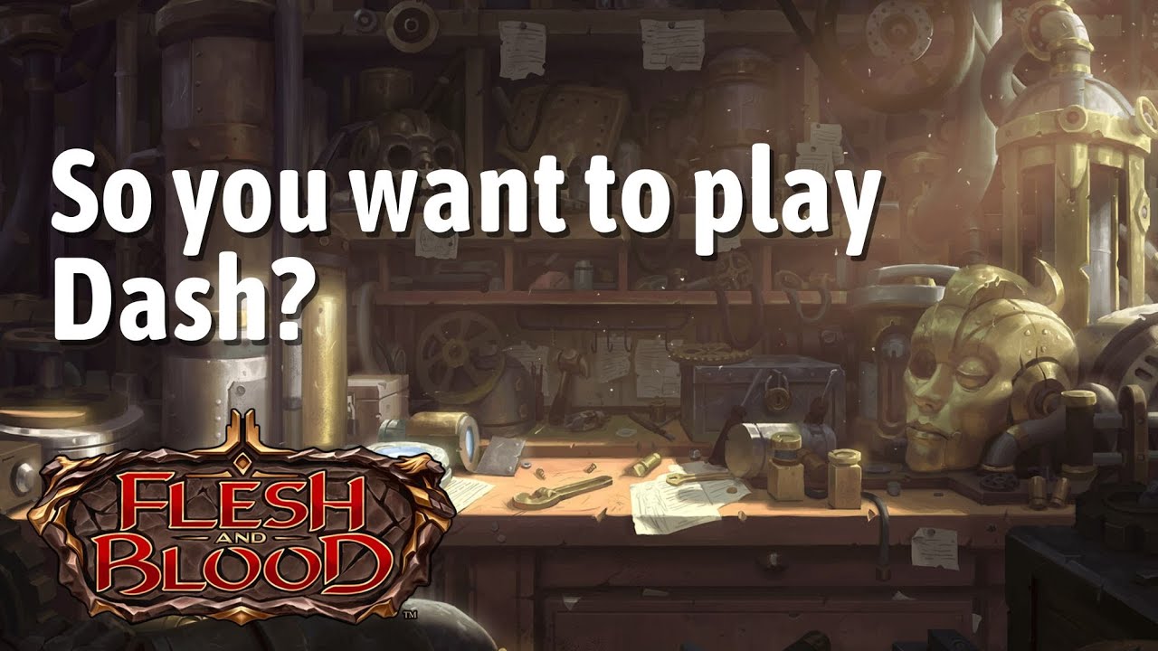 Learn to Play Dash Inventor Extraordinaire | Flesh and Blood TCG - YouTube